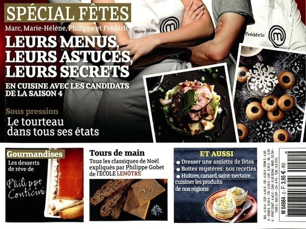 Mes recettes dans MasterChef Magazine | Annelysecuisine.fr, le site d ...